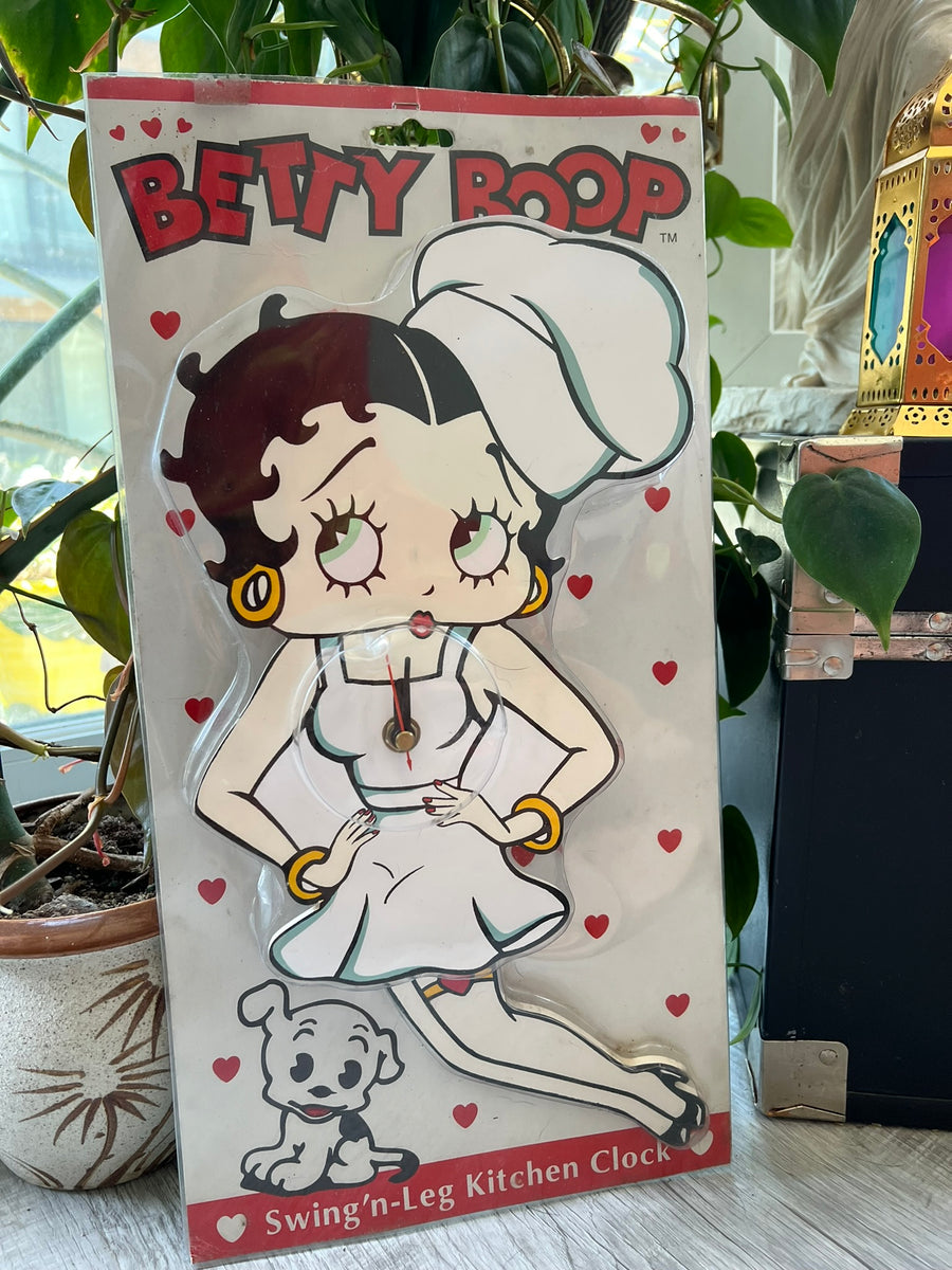 2000s Vintage Chef Betty Boop Clock – Elektra Vintage